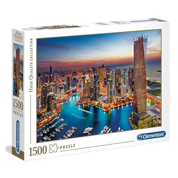 Slagalica Dubai Marina Panorama 1500 delova Clementoni 979615