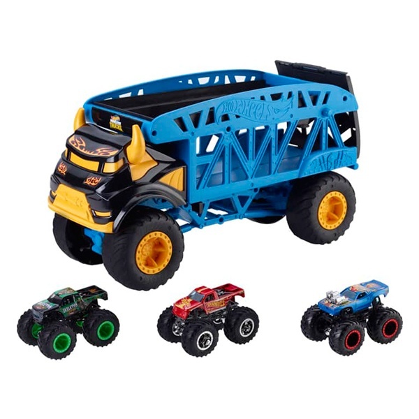 Vozilo Monster Kamion sa 3 autića Hot Wheels 774252