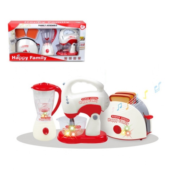 Igračka blender toster mikser set 24779