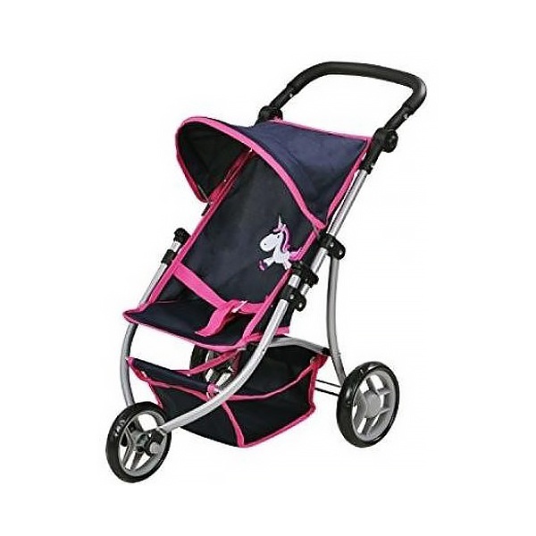 Kolica za lutku Jogger Lio Unicorn plava Knorr 16576