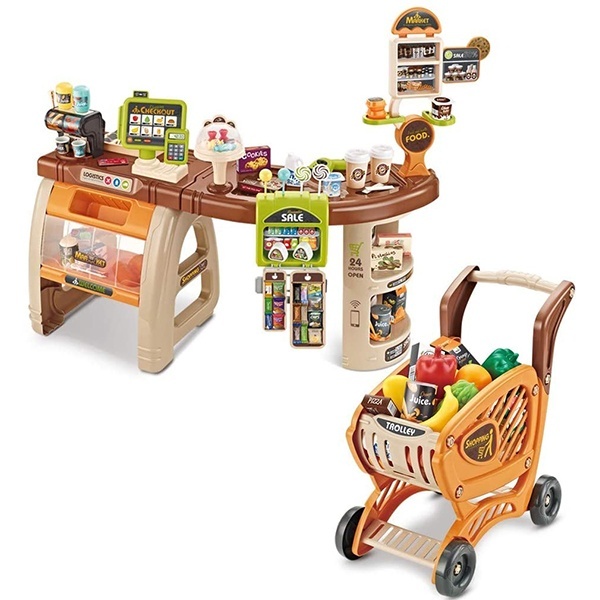 Set supermarket prodavnica sa kolicima 451162