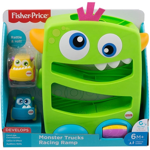 Igračke za bebe Čudovišna garaža Fisher Price 706949