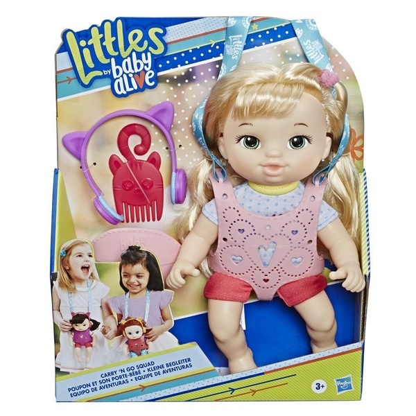 Lutka Baby Alive Kloi sa nosiljkom za šetnju Hasbro 649785