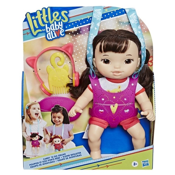 Lutka Baby Alive Iris sa nosiljkom za šetnju Hasbro 649778