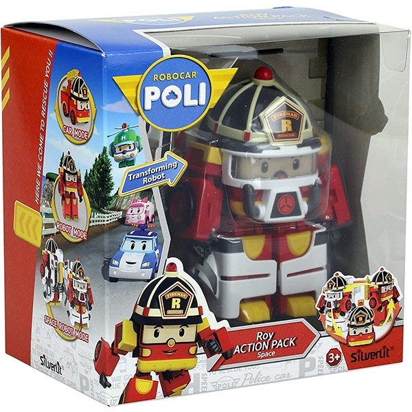Robocar Poli Roj transformer Silverlit 833130