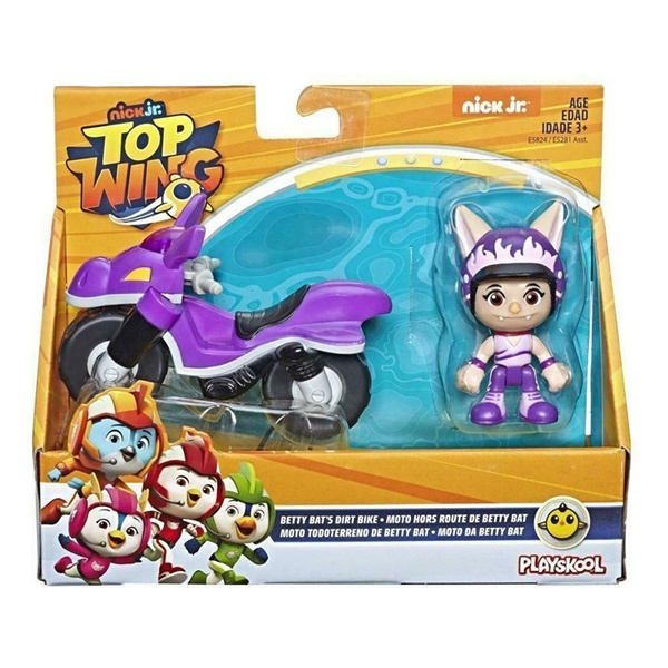 Igračke set Top Wing Beti i auto Playskool 589760