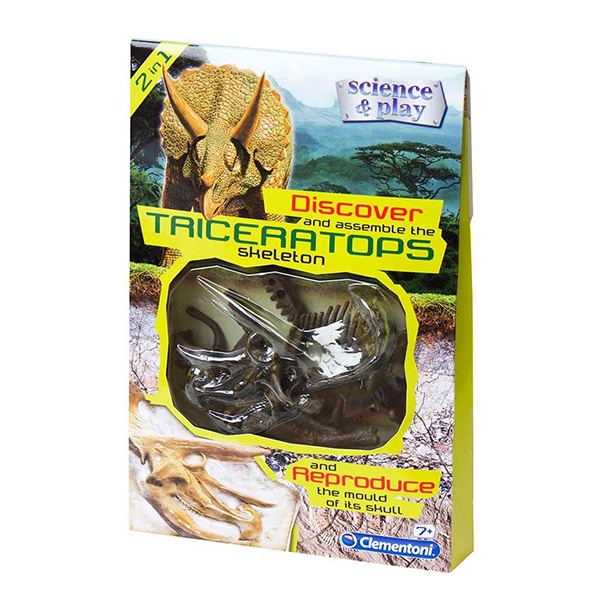 Set napravi dinosaurusa CLEMENTONI SCIENCE TRICERATOPS CL61241