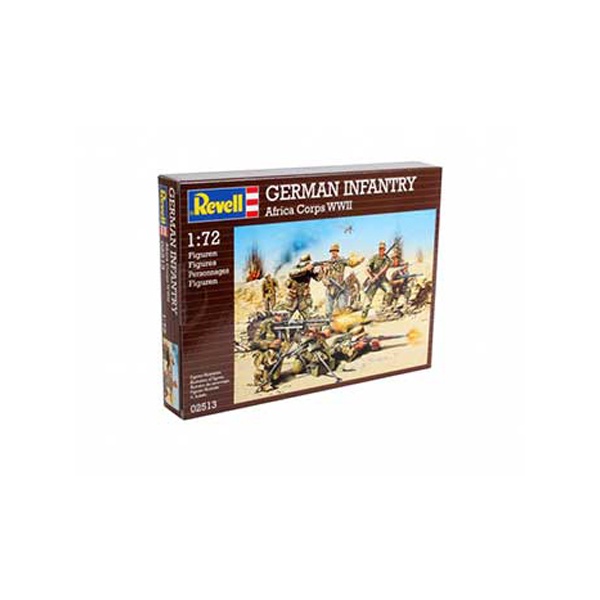 Maketa figure vojnika German Infantry - Afrika REVELL RV02513/030