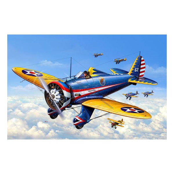 Maketa aviona P-26A Peashooter REVELL RV03990/030