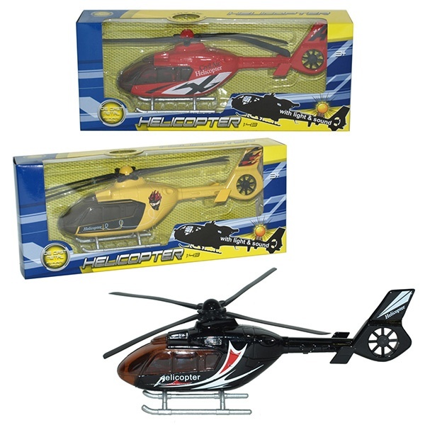 Helikopter, Die cast, 1:43, 3 vrste 38-904000
