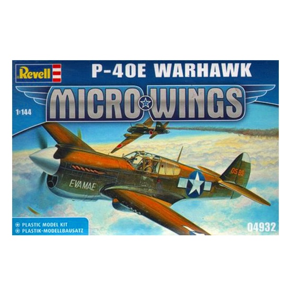 Maketa aviona Micro Wings P 40e Warhawk REVELL RV04932