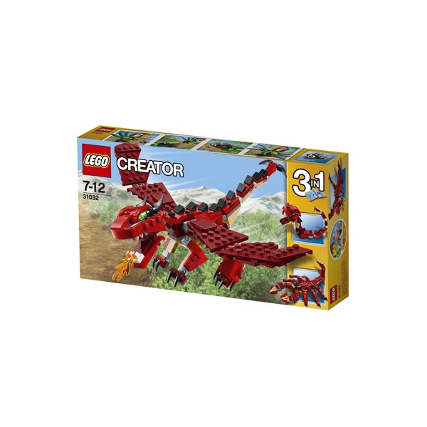 Kocke Lego Creator Red Cretures LE31032