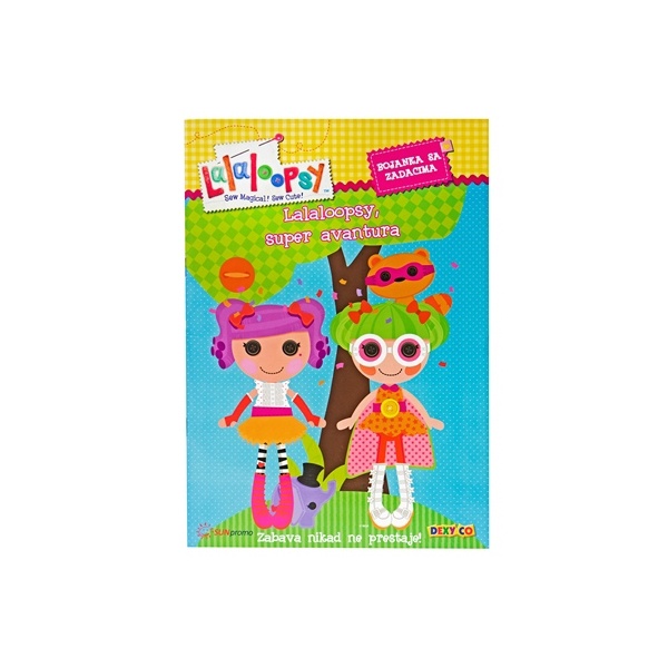 Bojanka sa zadacima 3 Lalaloopsy PUB40971