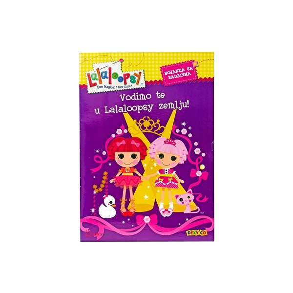 Bojanka sa zadacima 2 Lalaloopsy PUB40032