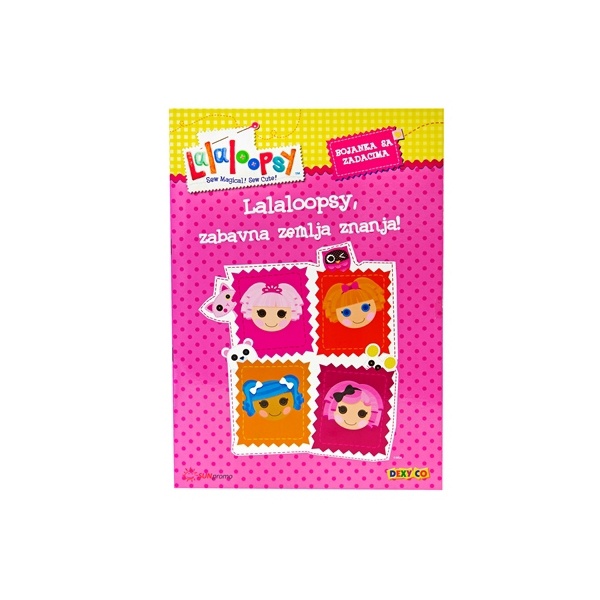 Bojanka sa zadacima 1 Lalaloopsy PUB40964