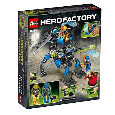 HERO FACTORY SURGE AND ROCKA COMBAT MACHINE LE44028