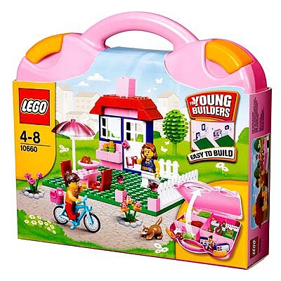 BRICKS & MORE Pink Suitcase V29 LE10660