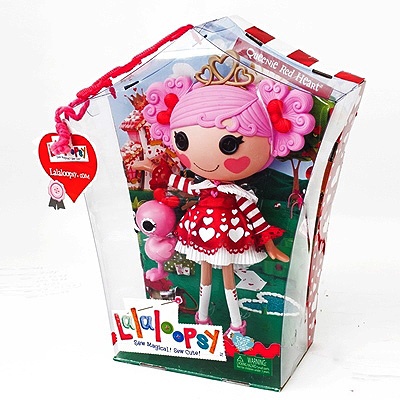 LALALOOPSY LUTKE QUEENIE RED HEART 529675