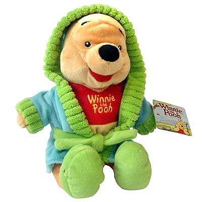 DISNEY PLIS WINNIE PU U BADEMANTILU 25CM PD900554