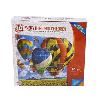 3D PUZZLE LETEĆI BALONI BE37010