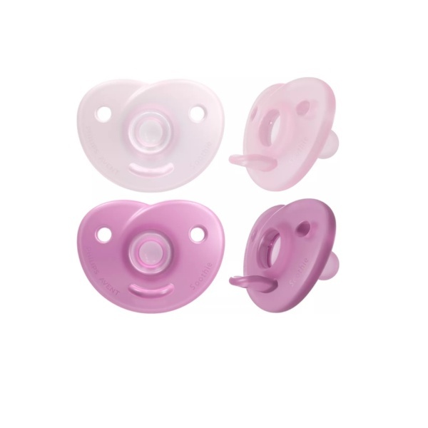 Varalica Soothie 0-6m (2kom) Pink/L Avent SCF099/27
