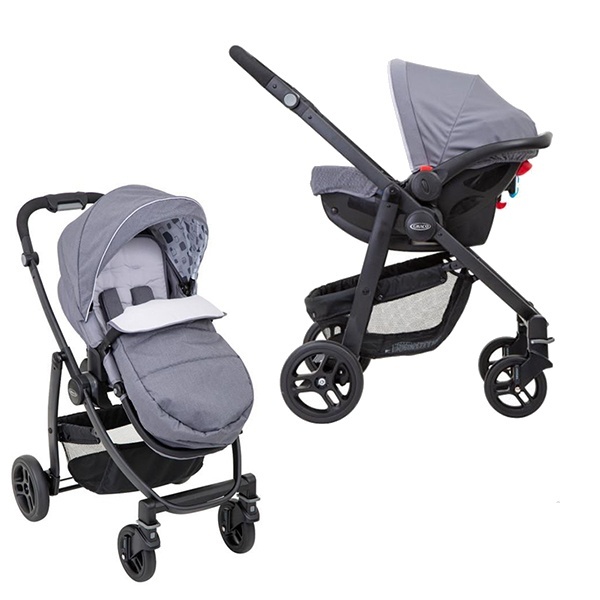 Kolica za bebe Duo sistem Evo Graco A004277 BLOCKPARTY