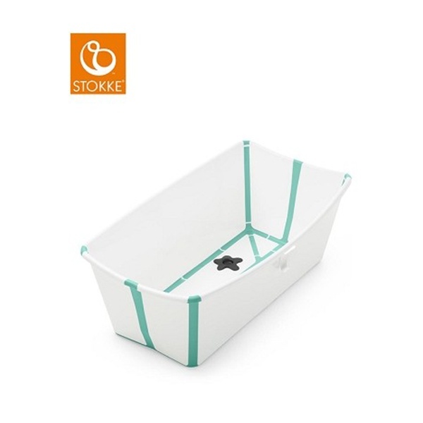 Kadica za bebe na sklapanje Flexi Bath white aqua Stokke 531905