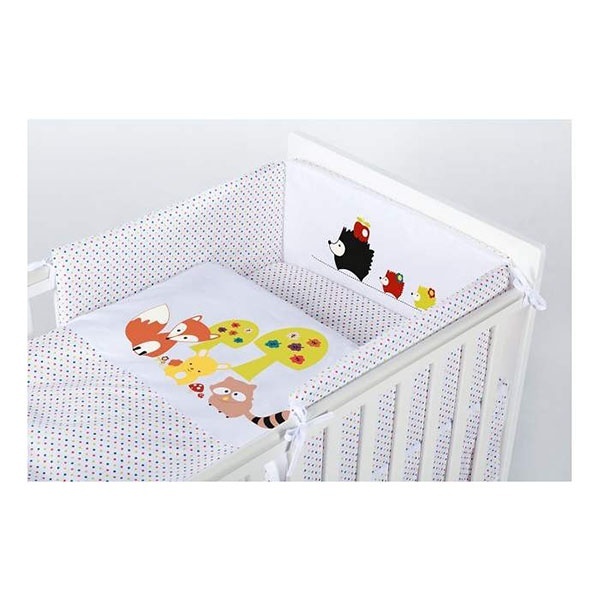 Posteljina za bebe set 5 delova Hedgehogs Klups C-5/K042