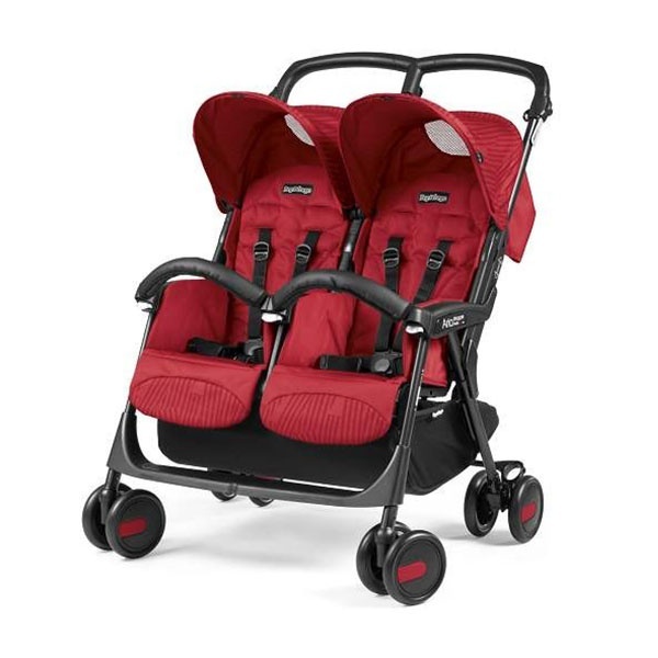 Kolica za blizance Aria Shopper crvena Peg Perego P3180011336