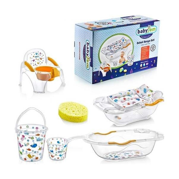 Set za kupanje White transparent ocean BabyJem 92-24026
