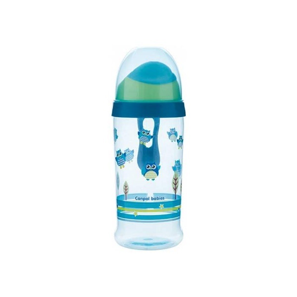 Baby Non Spil Šolja Owl 350ml Canpol Babies 56/513-owl-blue