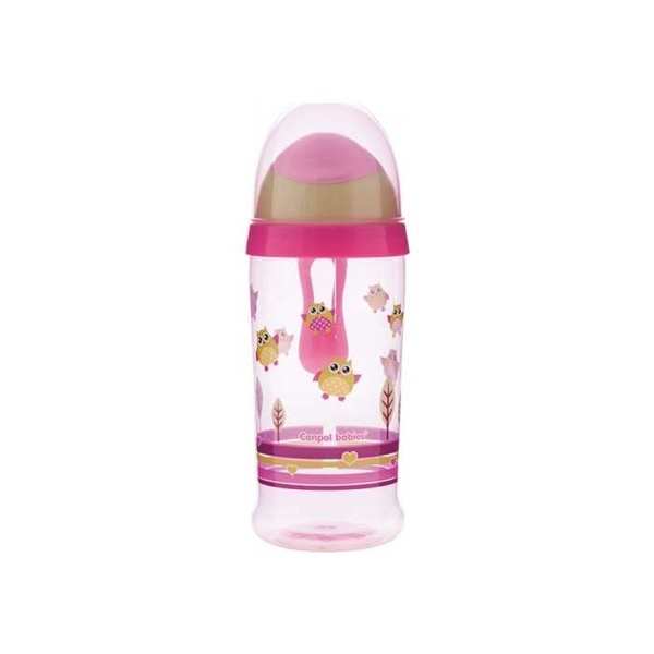 Baby Non Spil Šolja Owl 350ml Canpol Babies 56/513-owl-pink