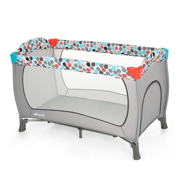 Prenosivi krevetac Sleep n Play Plus Hauck A029933 GUMB GREY