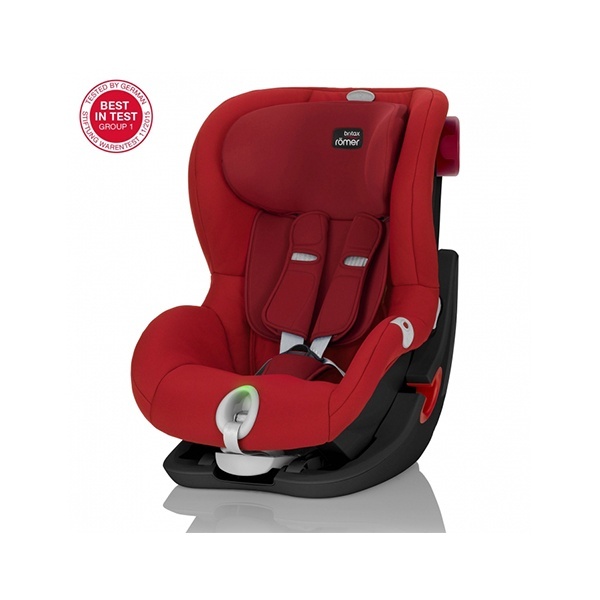 Auto sedište Britax Romer King II LS (9-18kg) flame red 5121059