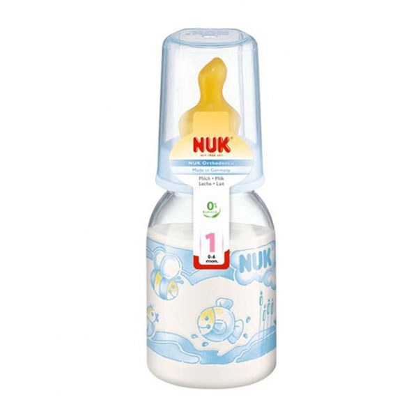 Flašica kaučuk 110ml Nuk Baby Blue / 743397