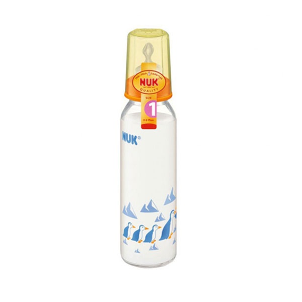 Staklena Flašica silikon 230ml Nuk / 745008.4