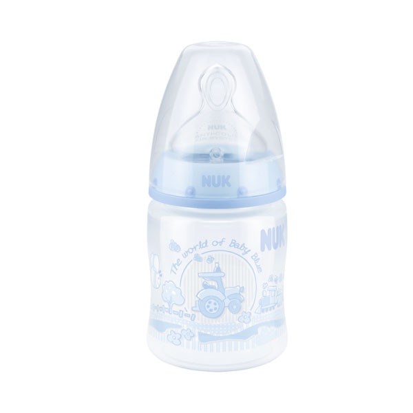 Plastična Flašica 150ml silikon S1 M Nuk First Choice+ Blue / 743501