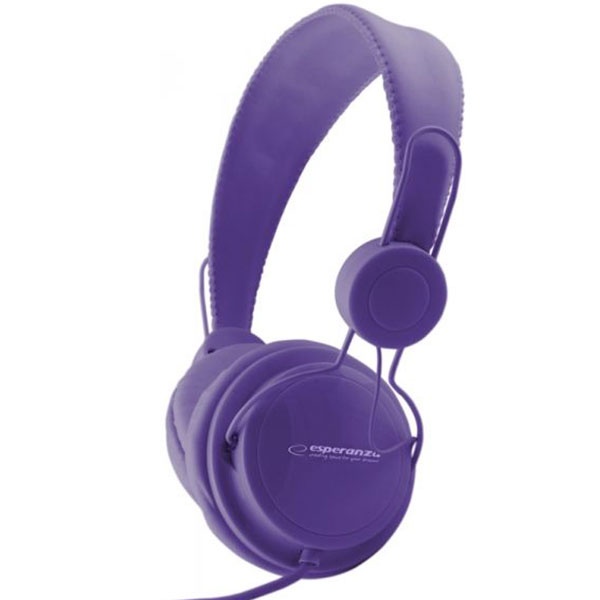 Audio Stereo slušalice ESPERANZA SENSATION PURPLE EH148V