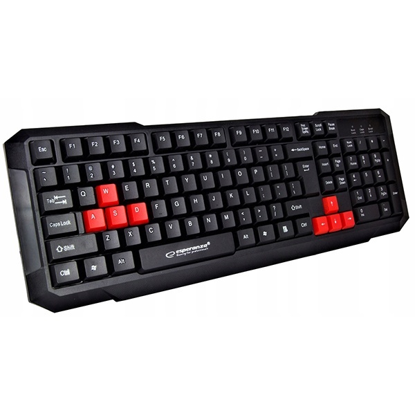 Žična USB gejmerska tastatura Esperanza EGK102R