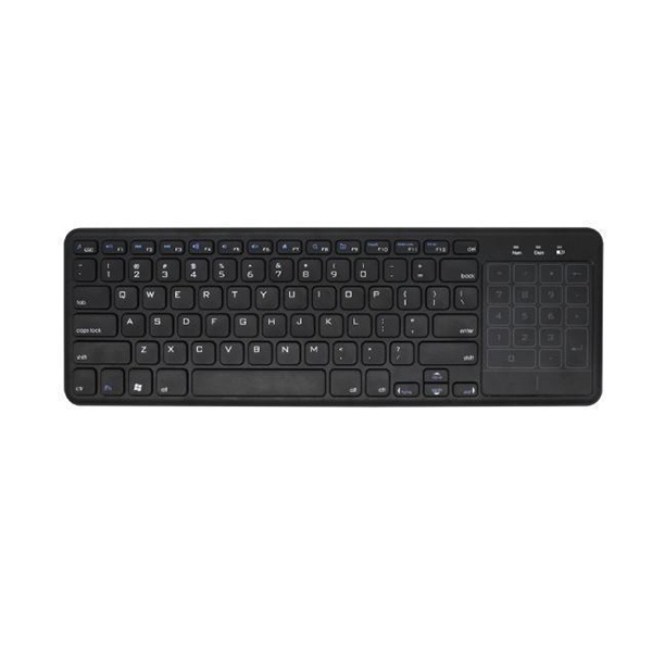 Bežična tastataura WK830B US Crna STARK 151278