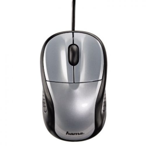 Miš optički USB AM-100, HAMA srebrni 86525
