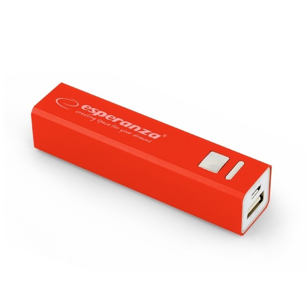 Eksterna baterija Power Bank 2400 mAh crvena Esperanza EMP102R