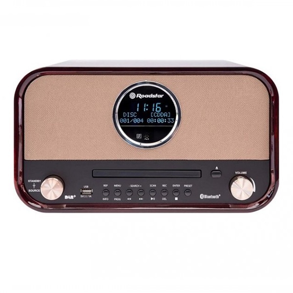Retro radio Roadstar RSHRA1782ND+BK