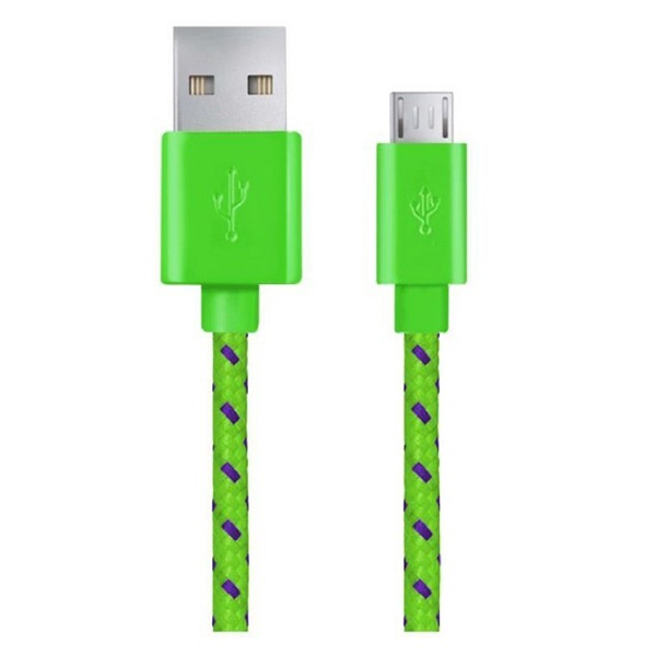 Kabl mikro USB ESPERANZA 1m zeleni EB175GP