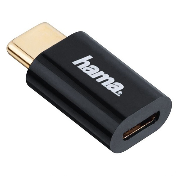 Adapter za povezivanje sa micro USB na USB-C Hama 178399