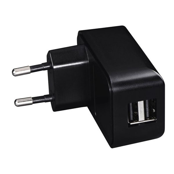 Kućni punjač sa 2xUSB porta 2.1A HAMA 14198