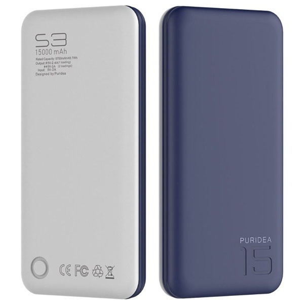 Eksterna baterija Power Bank S3 Puridea S3PB15BL