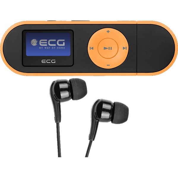 MP4 player ECG PMP 20 4GB Black/Orange