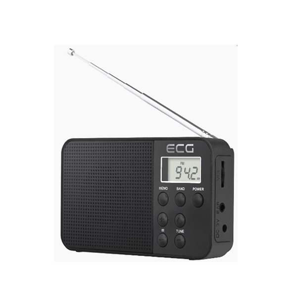 Prenosni radio ECG r 111 black