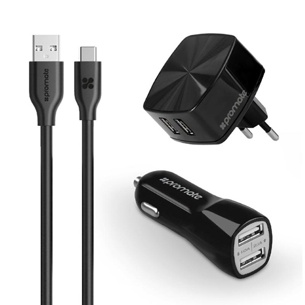 Punjač za USB-C Ultra-Fast 3-u-1 PROMATE GPS00727
